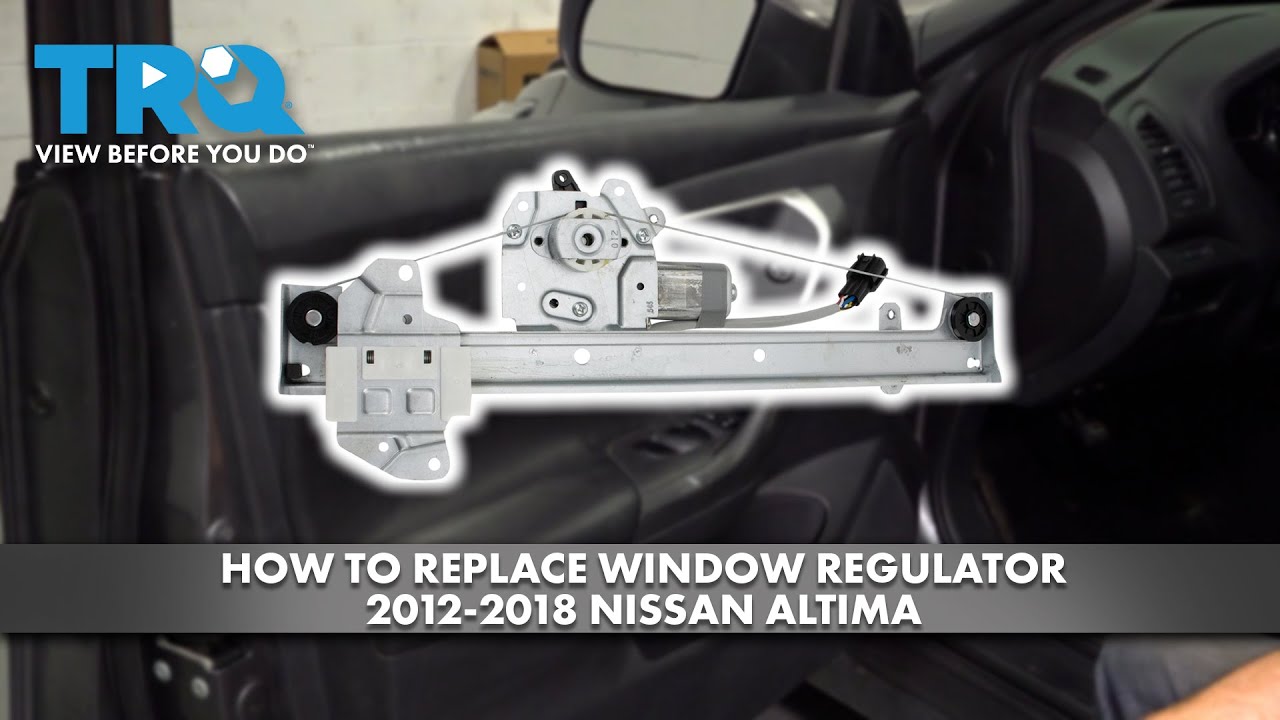 How to Replace Window Regulator 2012-2018 Nissan Altima | 1A Auto