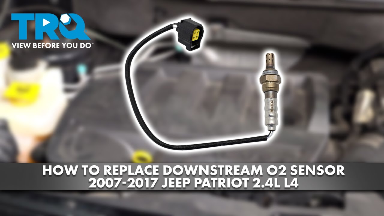How to Replace Downstream O2 Sensor 2007-2017 Jeep Patriot 24L L4 | 1A Auto