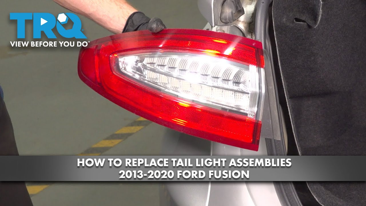 How to Replace Tail Light Assemblies 2013-2020 Ford Fusion | 1A Auto