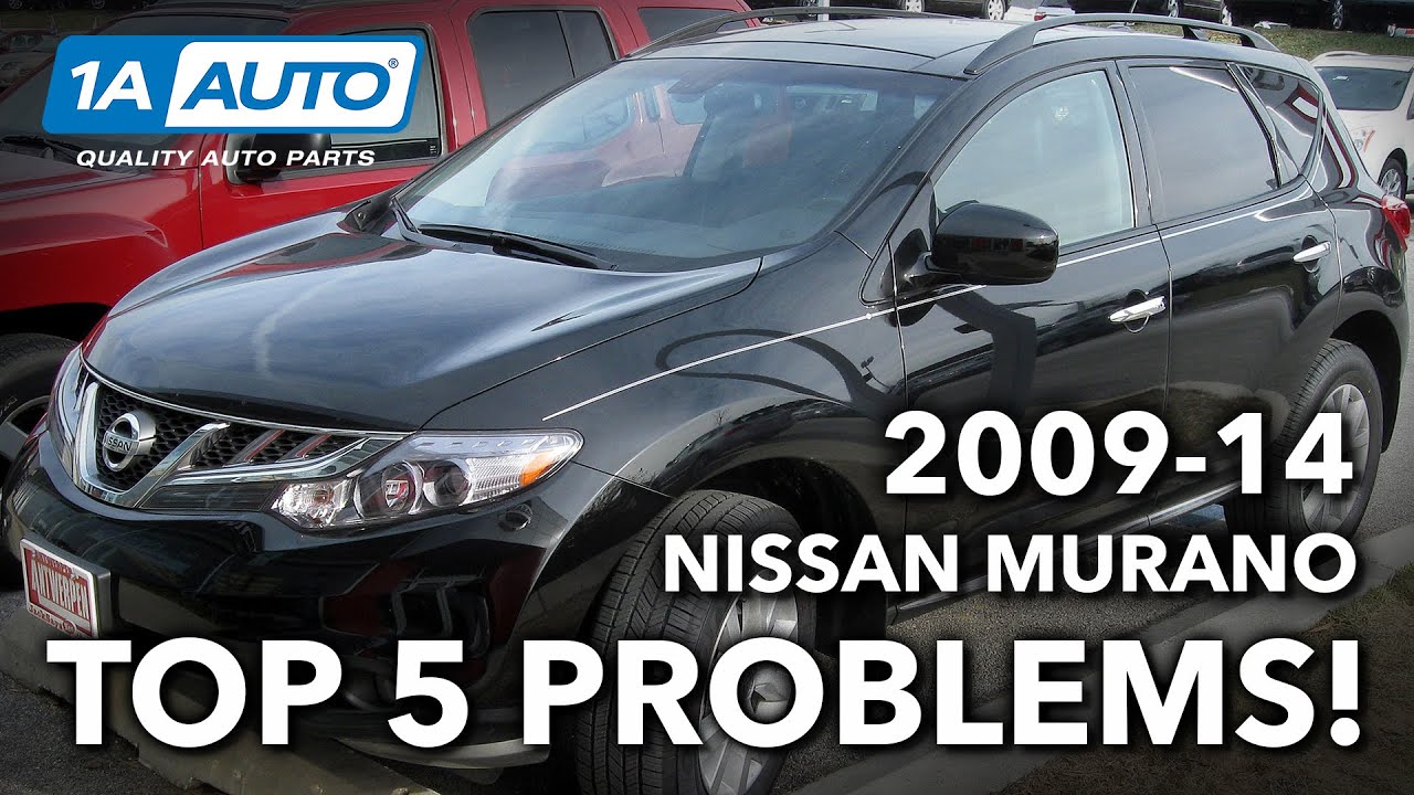 Top 5 Problems Nissan Murano SUV 2nd Generation 2009-14 | 1A Auto