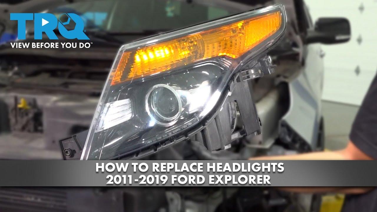 How to Replace Headlights 2011-2019 Ford Explorer | 1A Auto