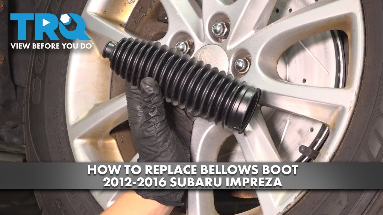 How to Replace Bellows Boot 2012-2016 Subaru Impreza | 1A Auto