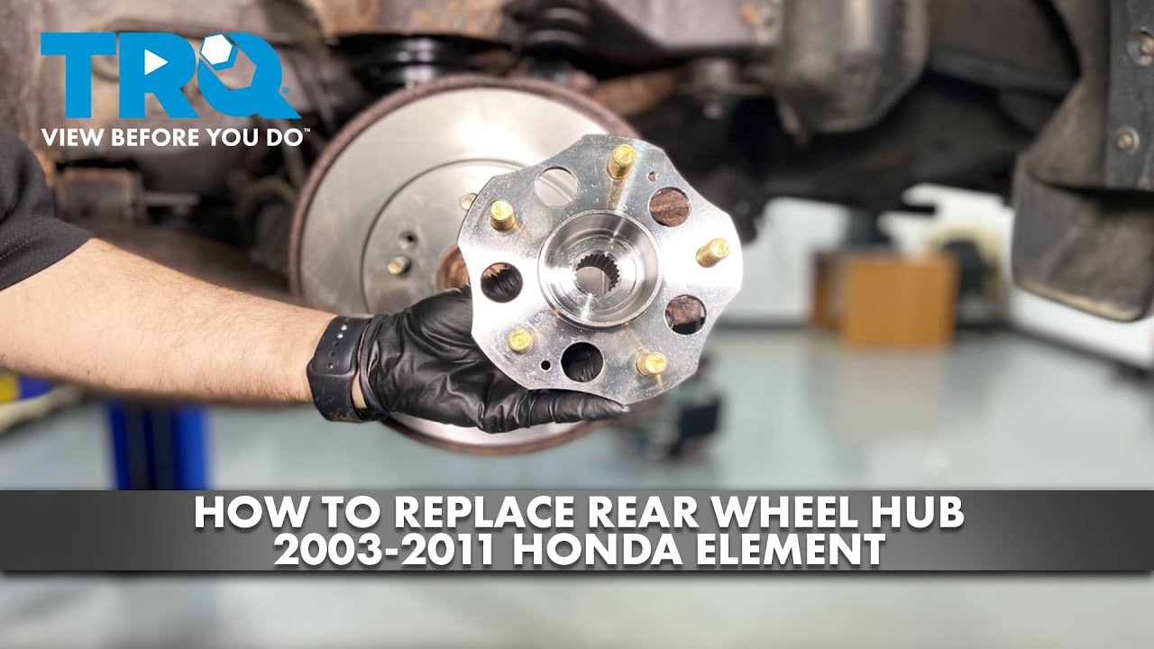 How to Replace Rear Wheel Hub 2003-2011 Honda Element | 1A Auto