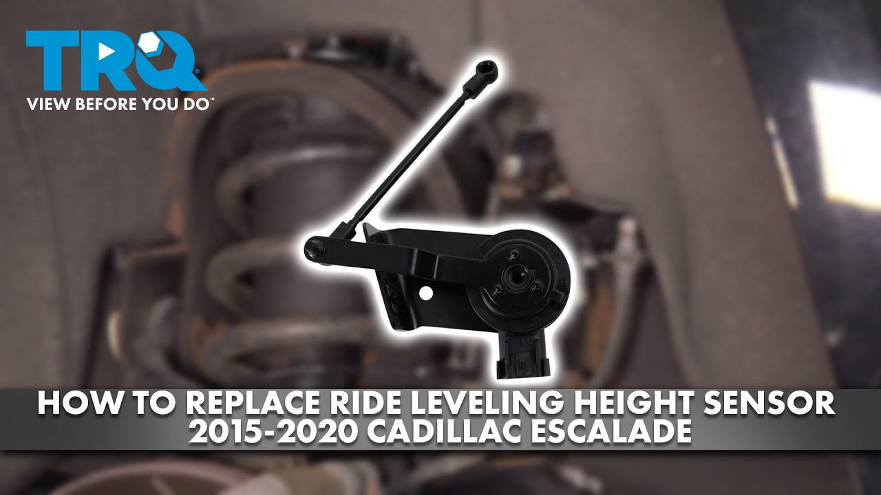 How to Replace Front Ride Leveling Height Sensors 2015-2020 Cadillac ...