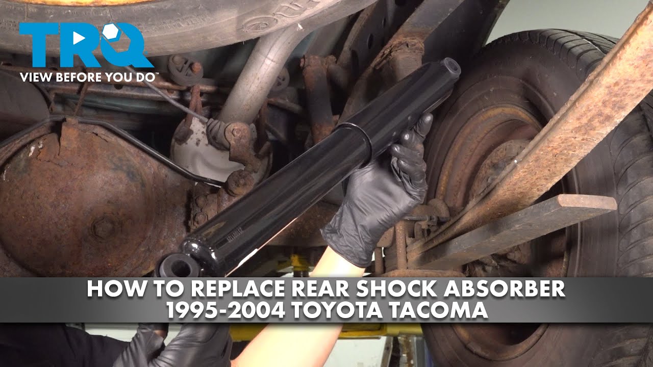 How to Replace Rear Shock Absorbers 1995-2004 Toyota Tacoma | 1A Auto
