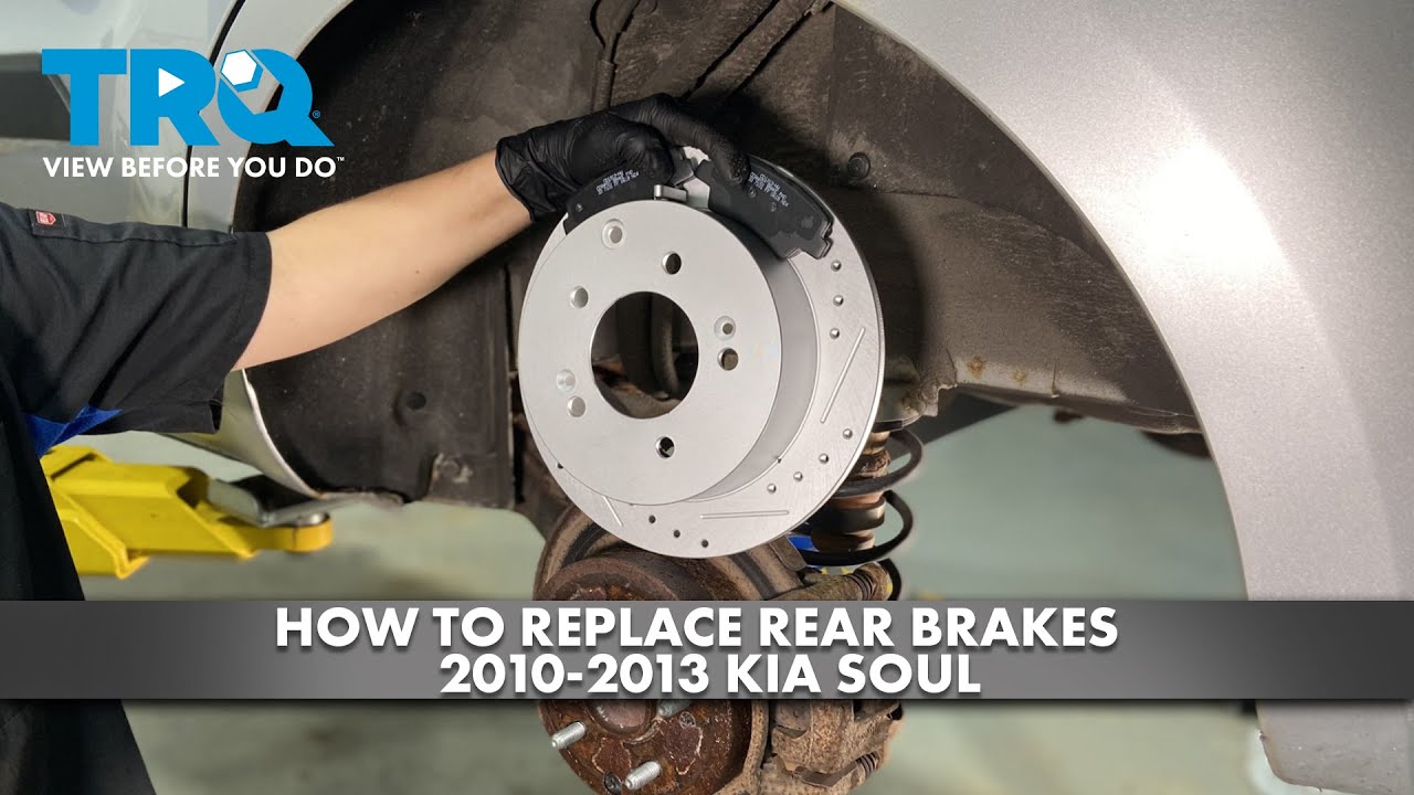 How to Replace Rear Brakes 2010-2013 Kia Soul | 1A Auto