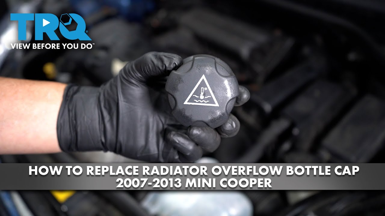 How to replace Radiator Overflow Bottle Cap 2007-2013 Mini Cooper | 1A Auto