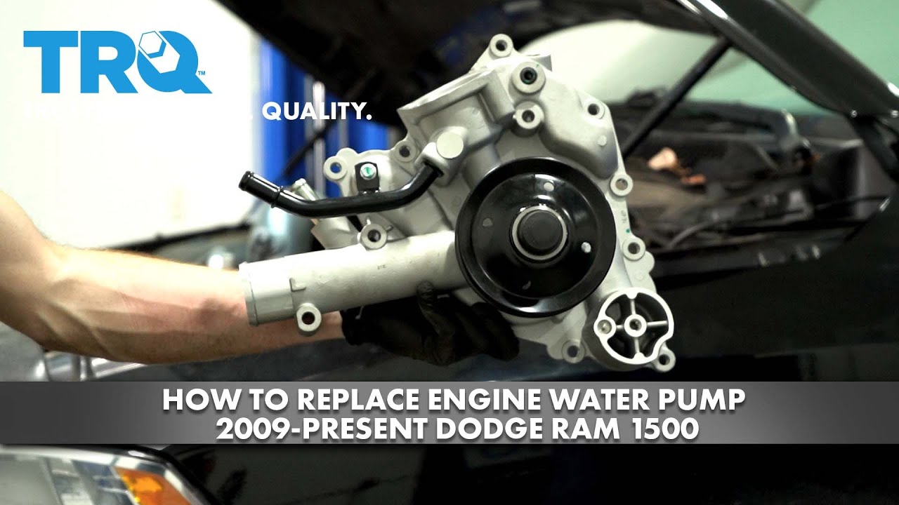How To Replace Engine Water Pump 2009-2018 Ram 1500 | 1A Auto