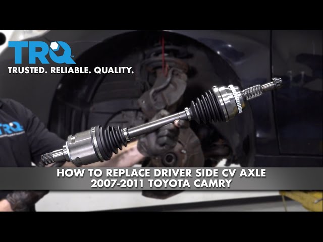 How To Replace Driver Side CV Axle Shaft 2007-11 Toyota Camry | 1A Auto