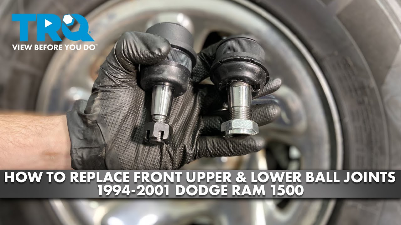 How to Replace Front Upper Lower Ball Joints 1994-2001 Dodge Ram 1500 | 1A Auto