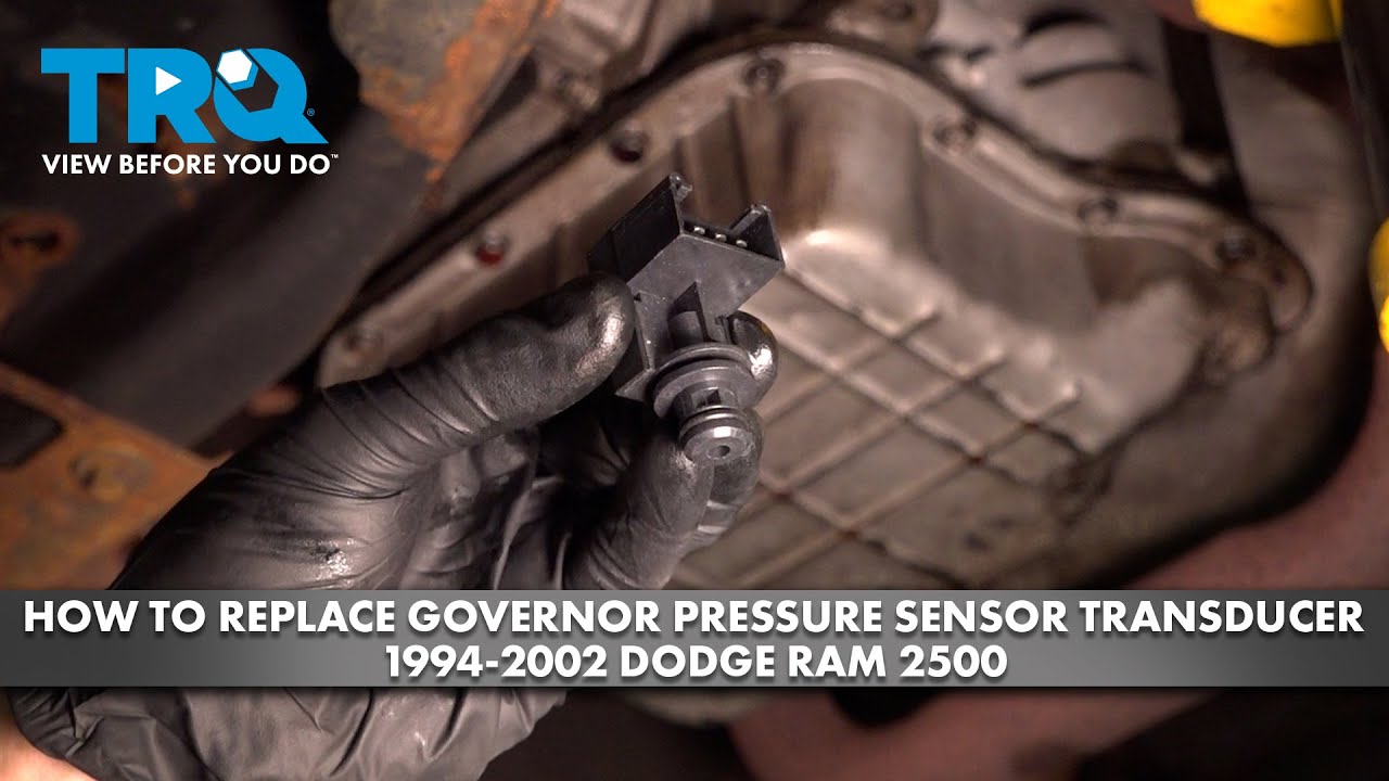 How to Replace Governor Pressure Sensor Transducer 1994-2002 Dodge Ram ...