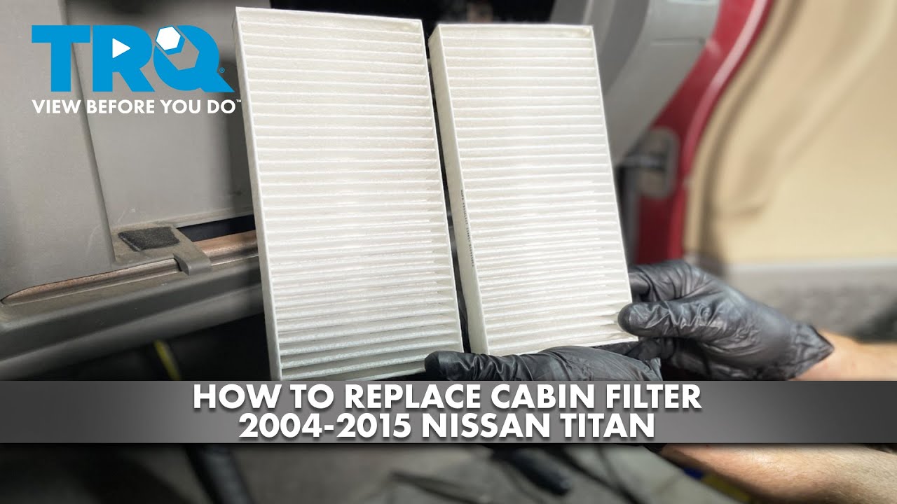 Nissan Titan In Cabin Air Filter