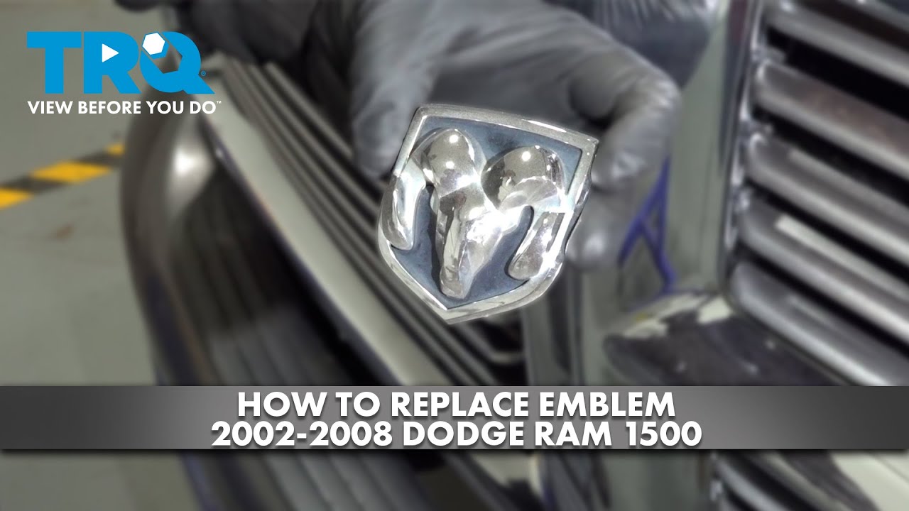 How to Replace Emblem 2002-2008 Dodge RAM | 1A Auto