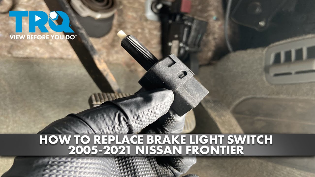 How to Replace Brake Light Switch 2005-2021 Nissan Frontier | 1A Auto