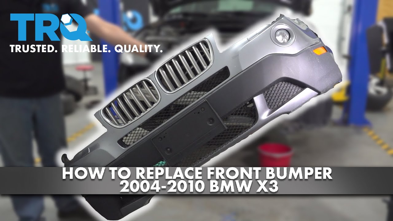 How to Replace Front Bumper 2004-2010 BMW X3 | 1A Auto
