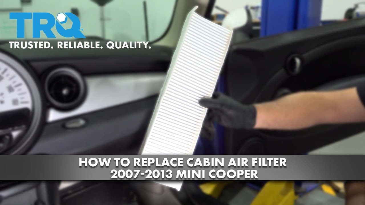 How to Replace Cabin Air Filter 2007-2013 Mini Cooper | 1A Auto