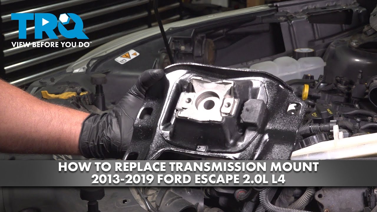 How to Replace Transmission Mount 2013-2019 Ford Escape 20L L4 | 1A Auto