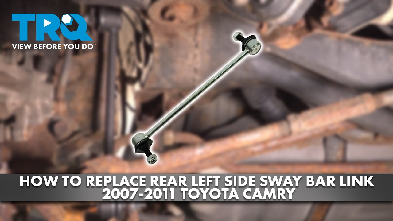 How to Replace Rear Sway Bar Links 2007-2011 Toyota Camry | 1A Auto