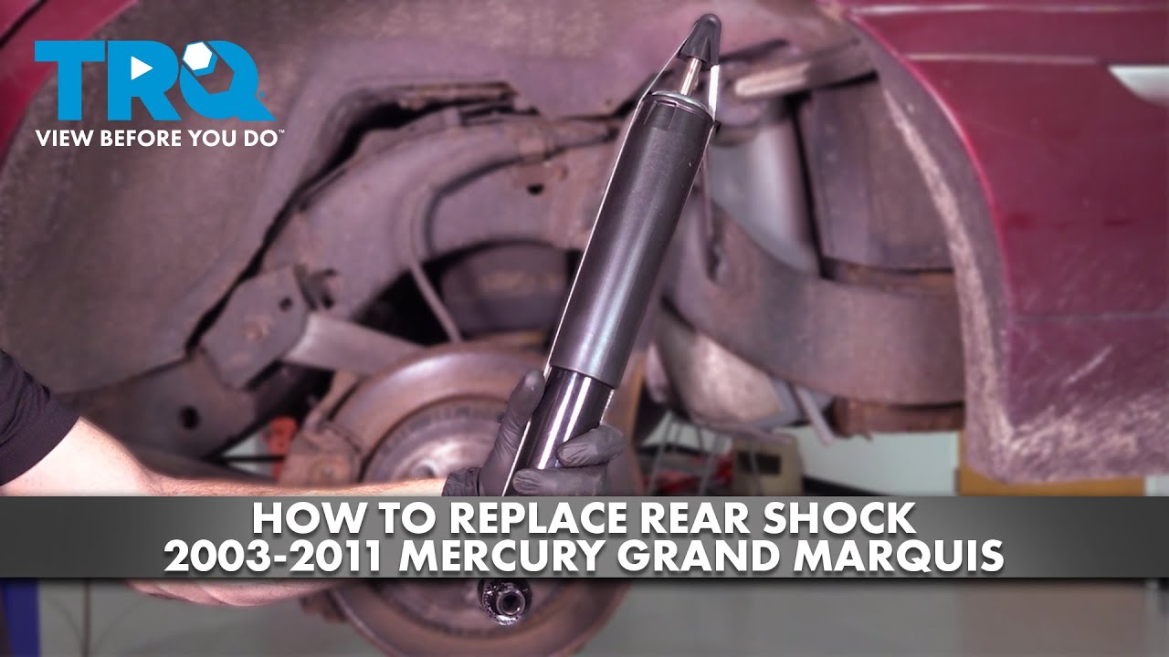 How to Replace Rear Shock 2003-2011 Mercury Grand Marquis | 1A Auto