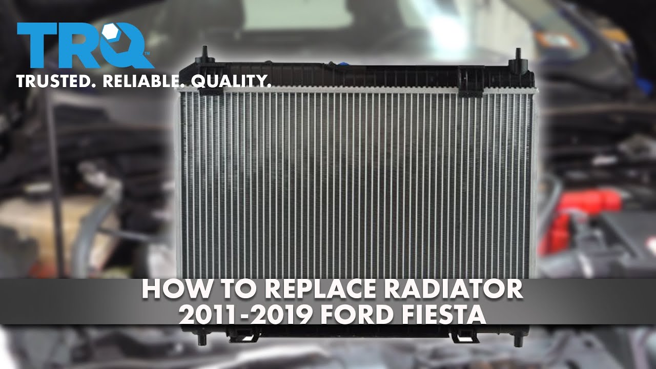 How to Replace Radiator 2011-2019 Ford Fiesta | 1A Auto