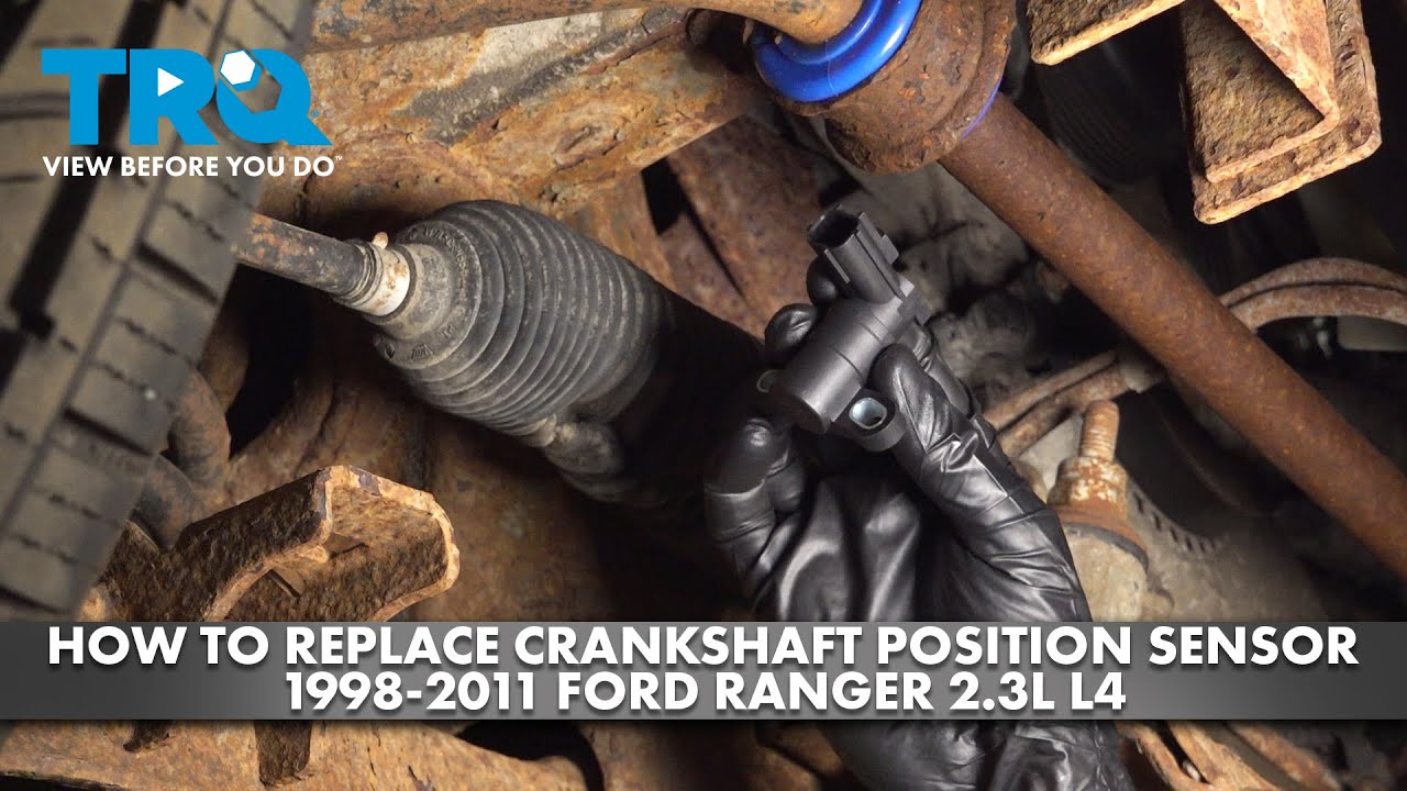How to Replace Crankshaft Position Sensor 1998-2011 Ford Ranger 23L L4 | 1A Auto