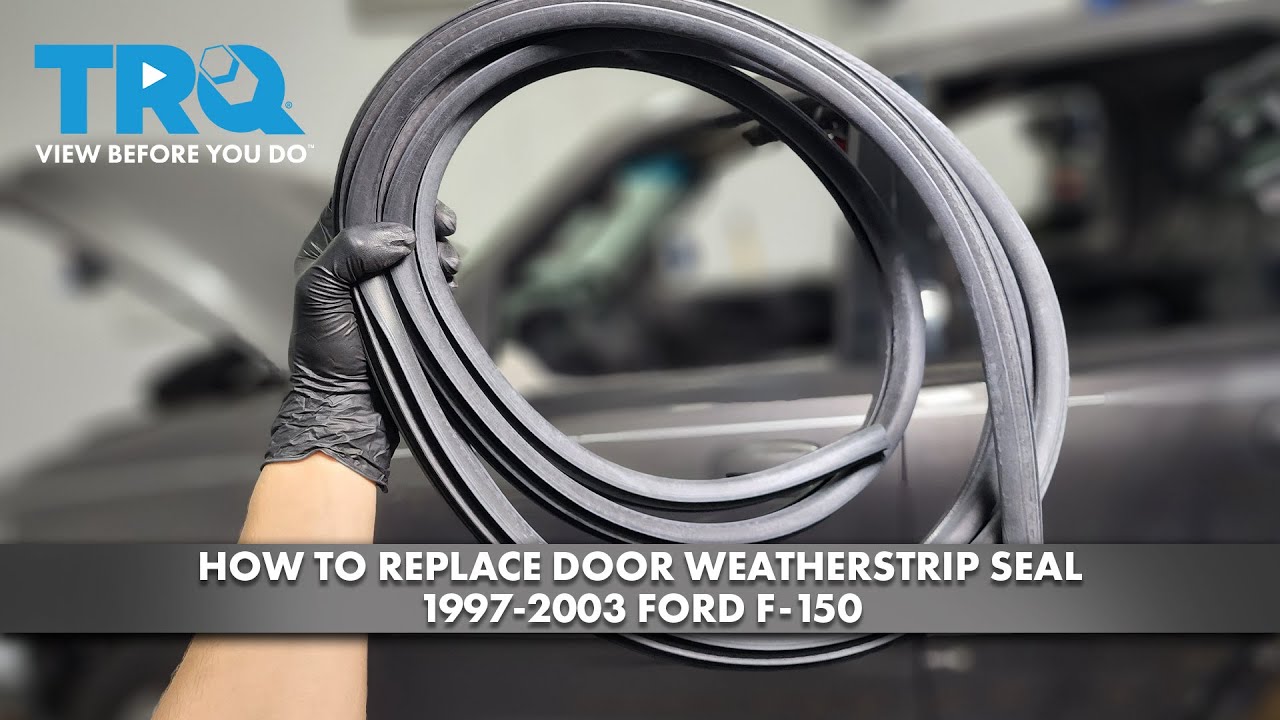 How to Replace Door Weatherstrip Seal 1997-2003 Ford F-150 | 1A Auto