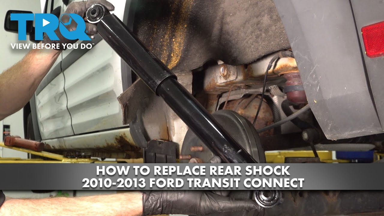 How to Replace Rear Shock 2010-2013 Ford Transit Connect | 1A Auto