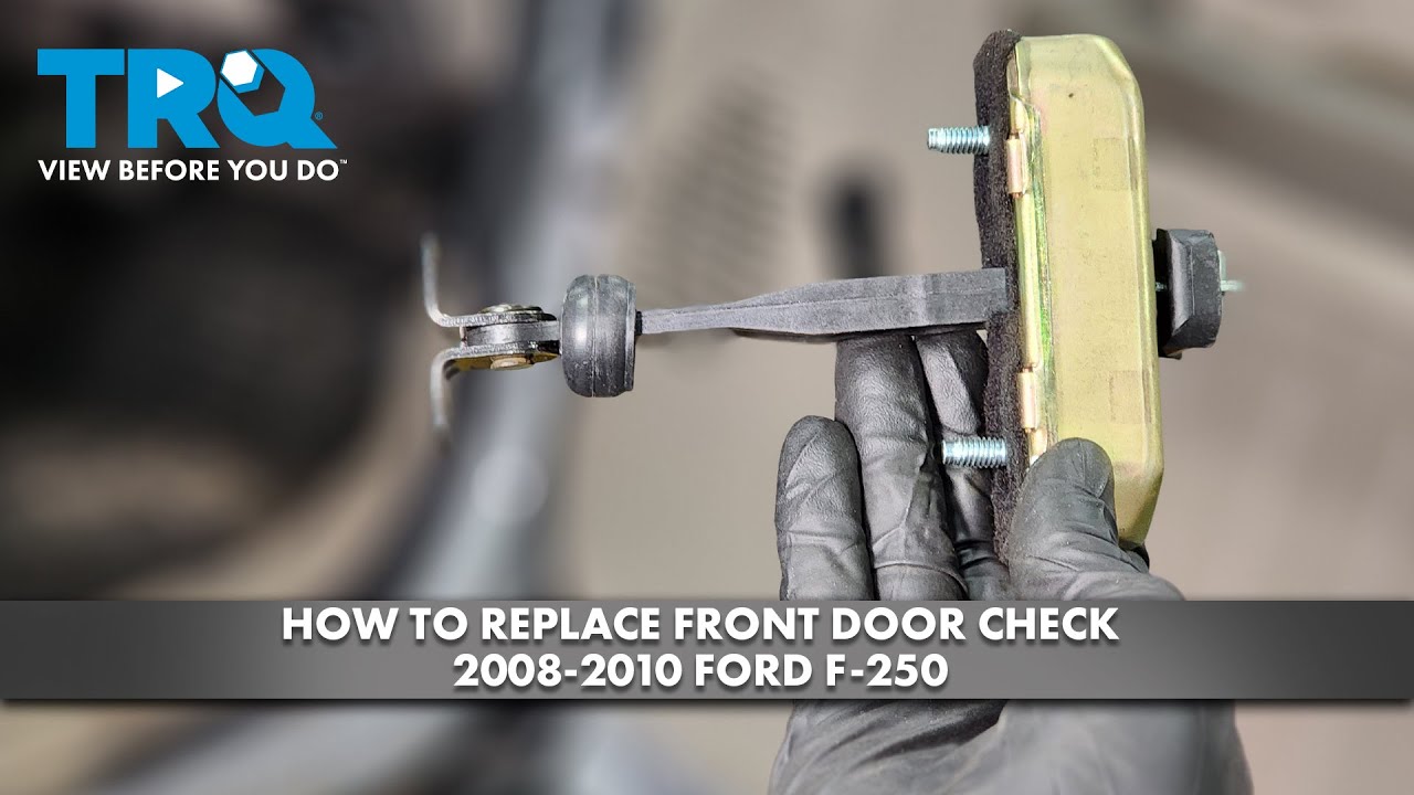 How to Replace Front Door Check 2008-2010 Ford F-250 | 1A Auto