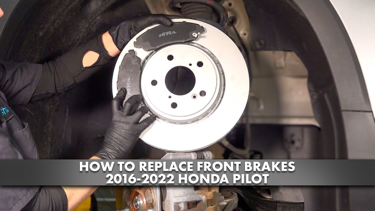 How to Replace Front Brakes 2016-2022 Honda Pilot | 1A Auto