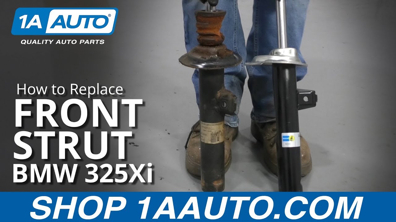 How to Replace Front Strut 1997-2006 BMW 325Xi | 1A Auto