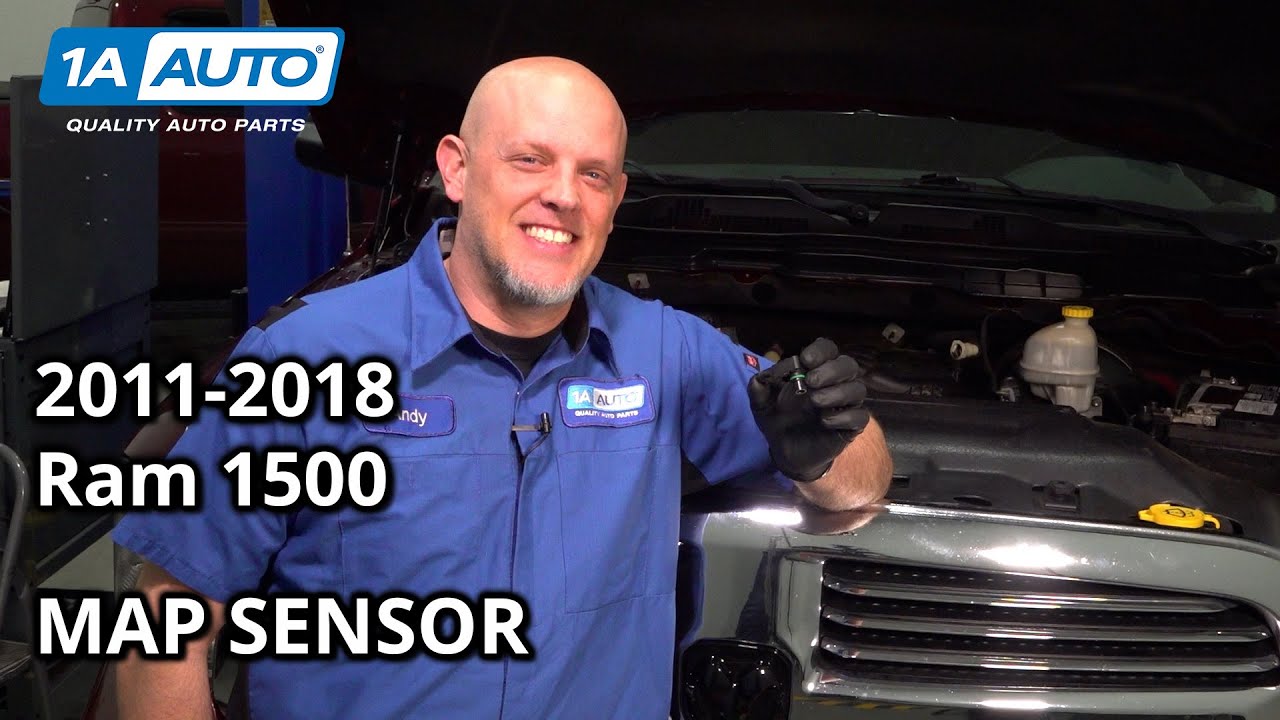 How to Replace MAP Sensor 2011-2018 Ram 1500 36L V6 | 1A Auto