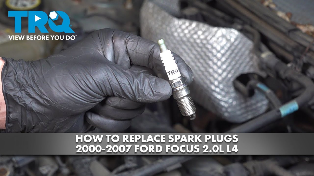 How to Replace Spark Plugs 2000-2007 Ford Focus 20L L4 | 1A Auto
