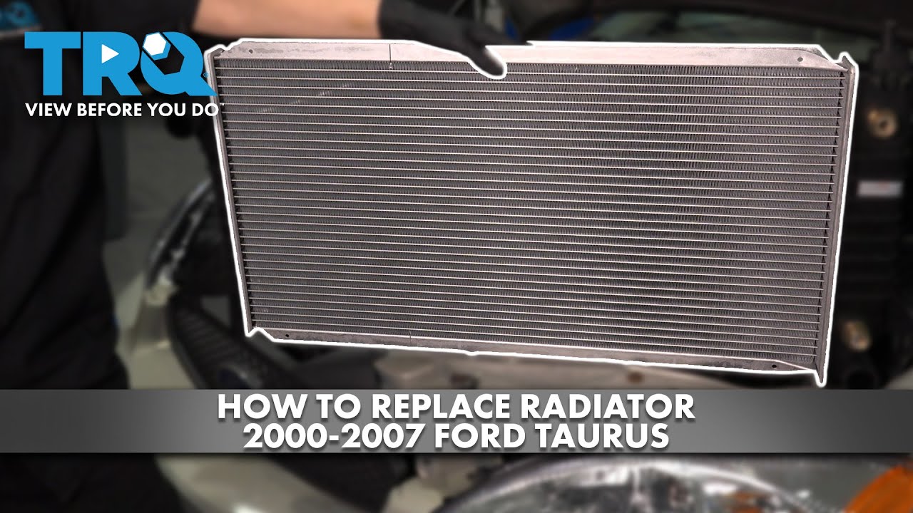 How to Replace Radiator 2000-2007 Ford Taurus | 1A Auto