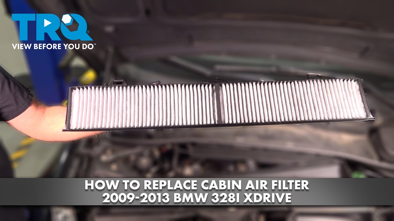 How to Replace Cabin Air Filter 2009-2013 BMW 328i XDrive | 1A Auto