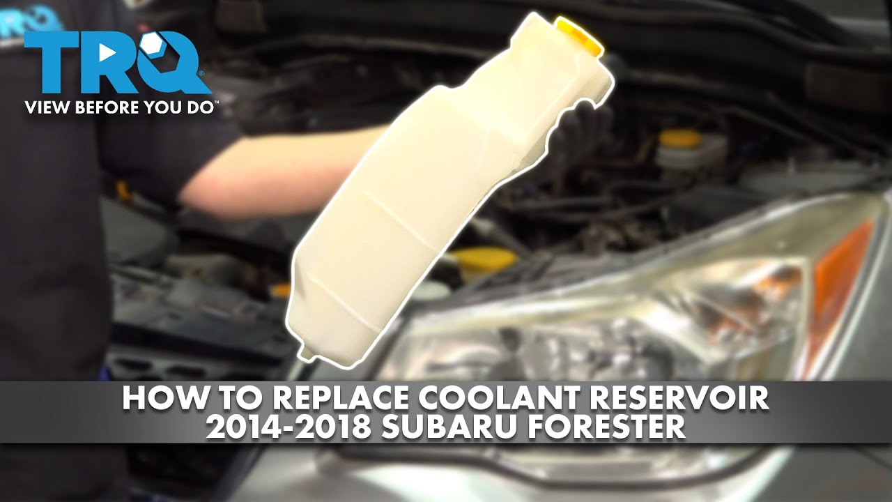 How to Replace Coolant Reservoir 2014-2018 Subaru Forester | 1A Auto