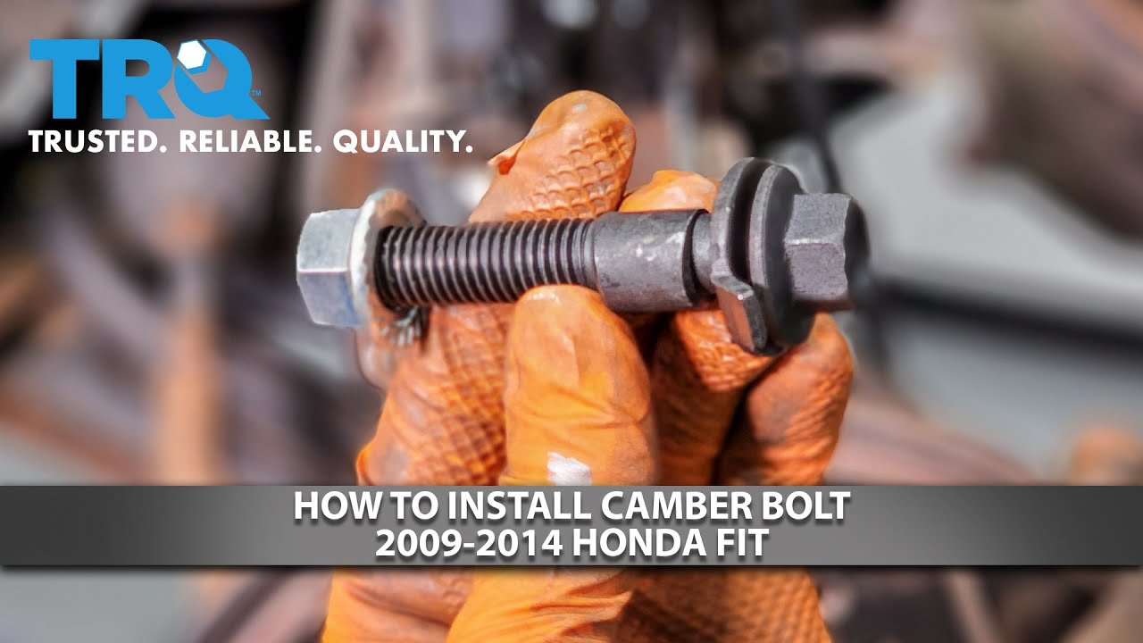 How to Replace Alignment Camber Bolt 2009-2014 Honda Fit | 1A Auto