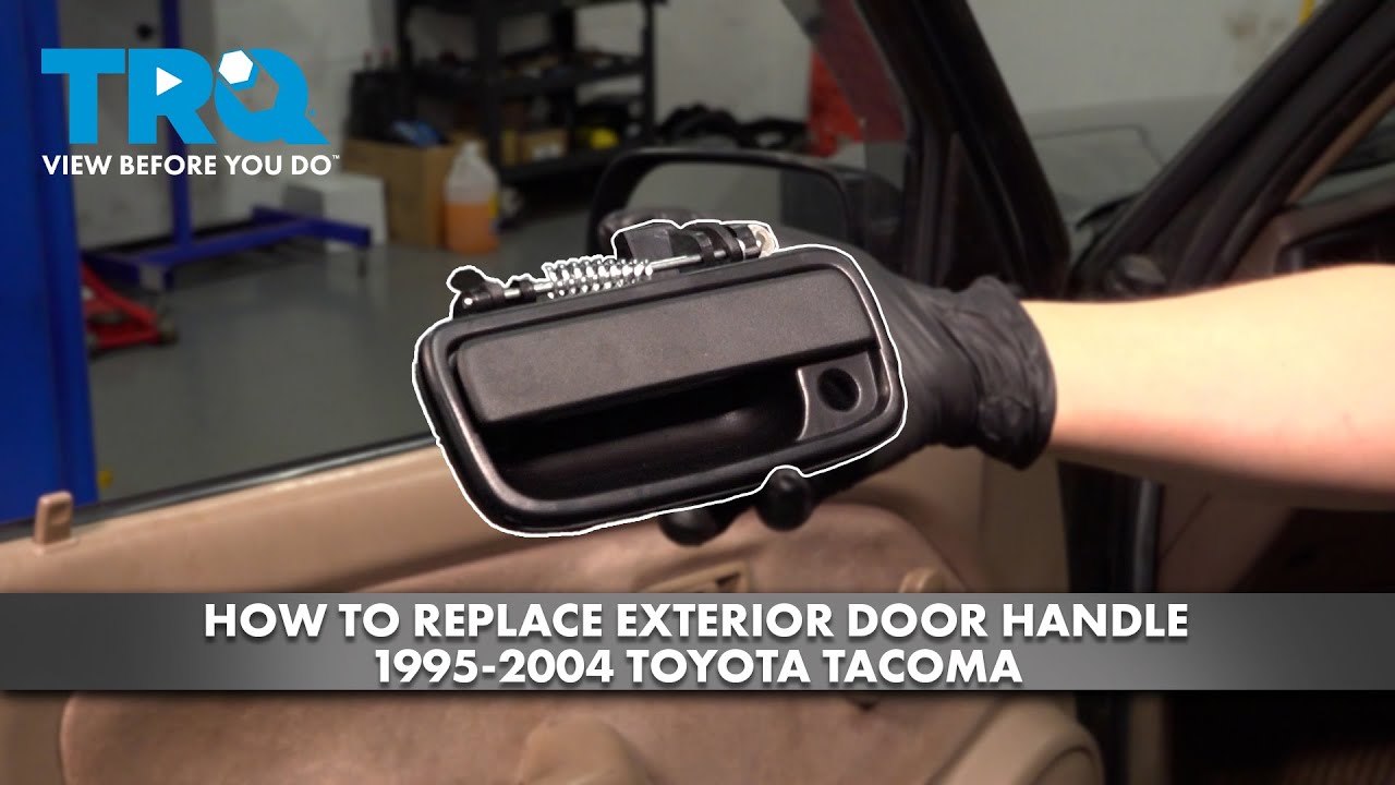 Toyota Sienna 2000 Passenger Door Handle Replacement