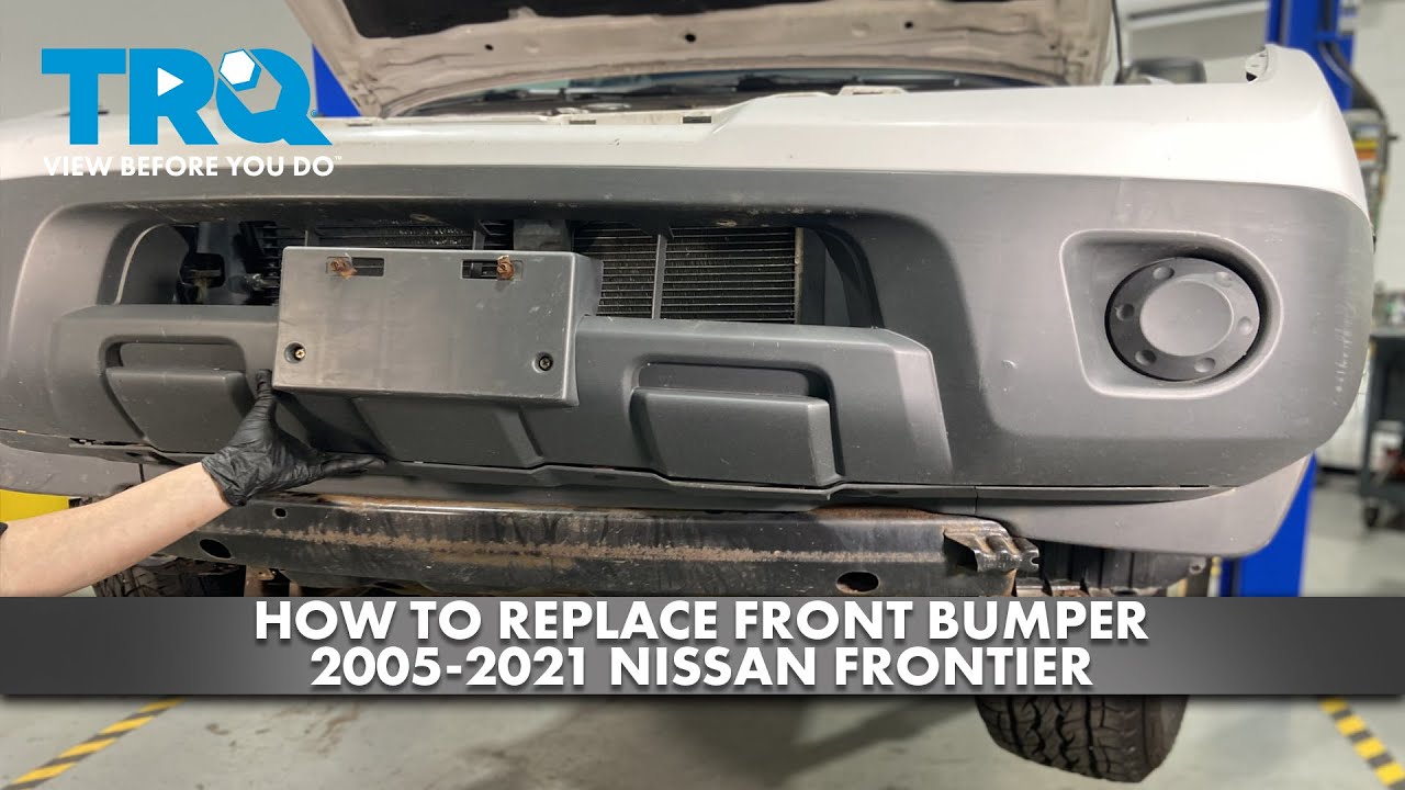 How to Replace Front Bumper 2005-2021 Nissan Frontier | 1A Auto