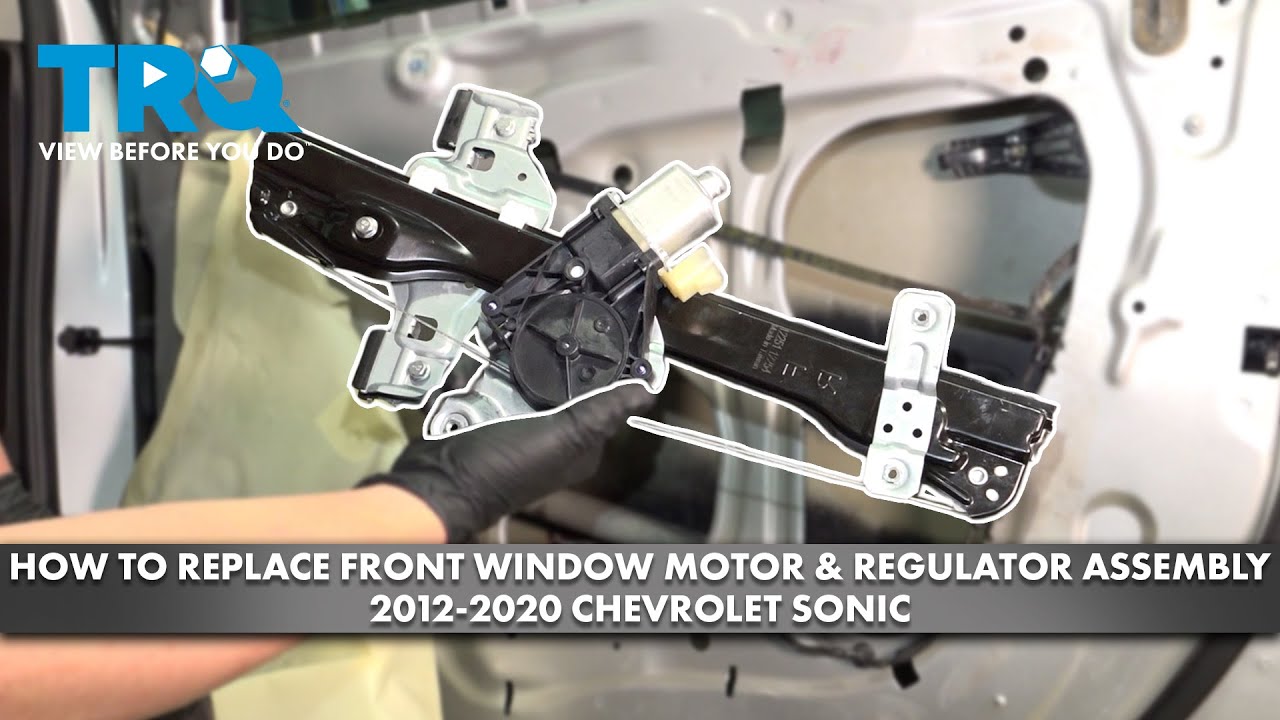 How to Replace Front Window Motor Regulator Assembly 2012-2020 Chevrolet Sonic | 1A Auto