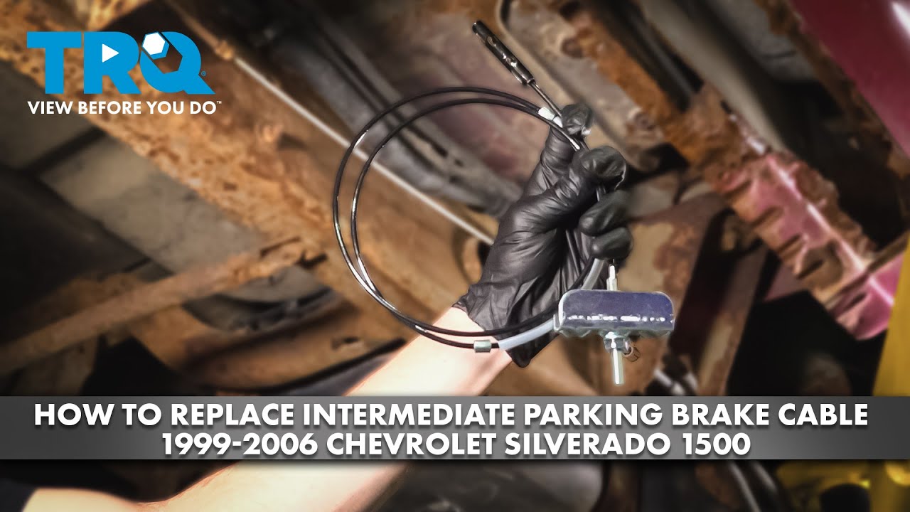 How to Replace Intermediate Parking Brake Cable 1999-2006 Chevrolet ...