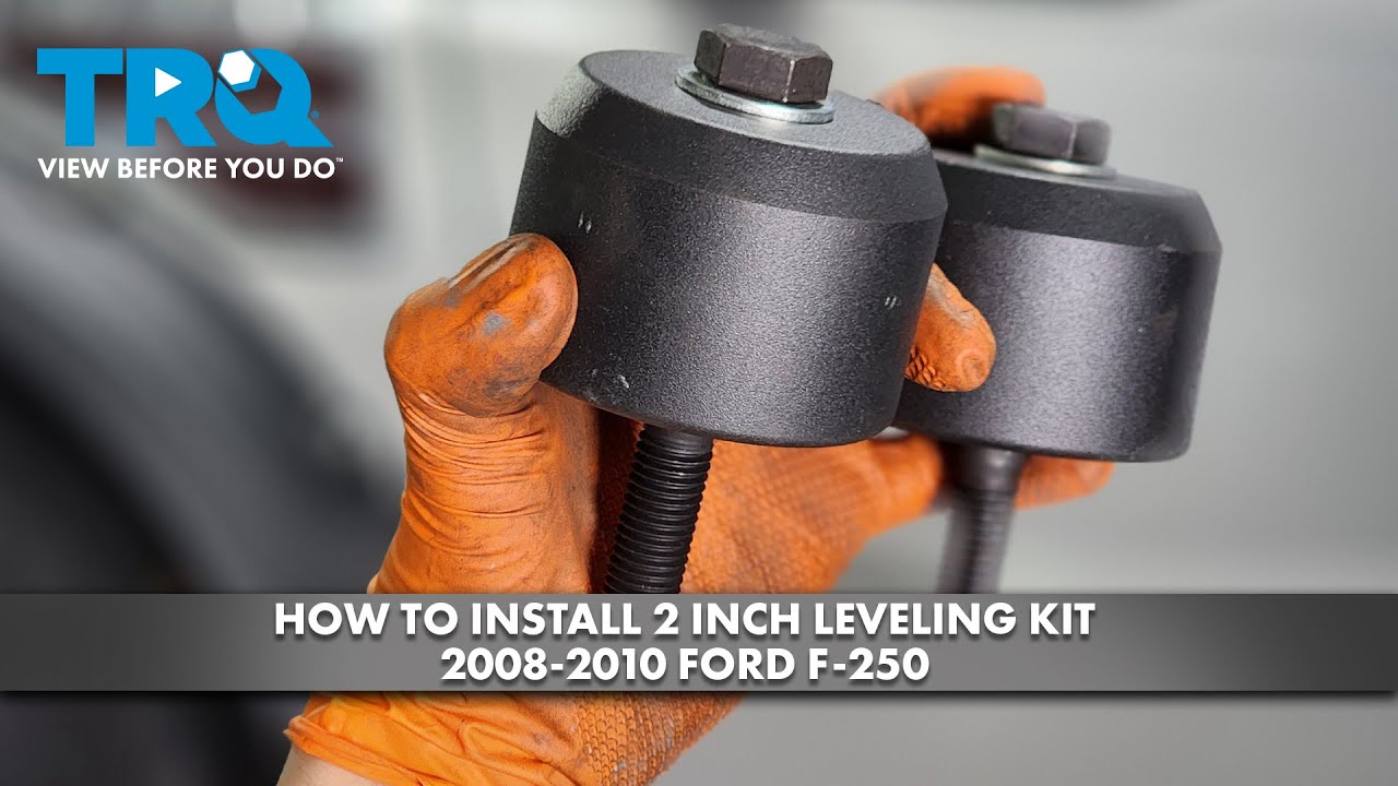 How to Install 2 Inch Leveling Kit 2008-2010 Ford F-250 | 1A Auto