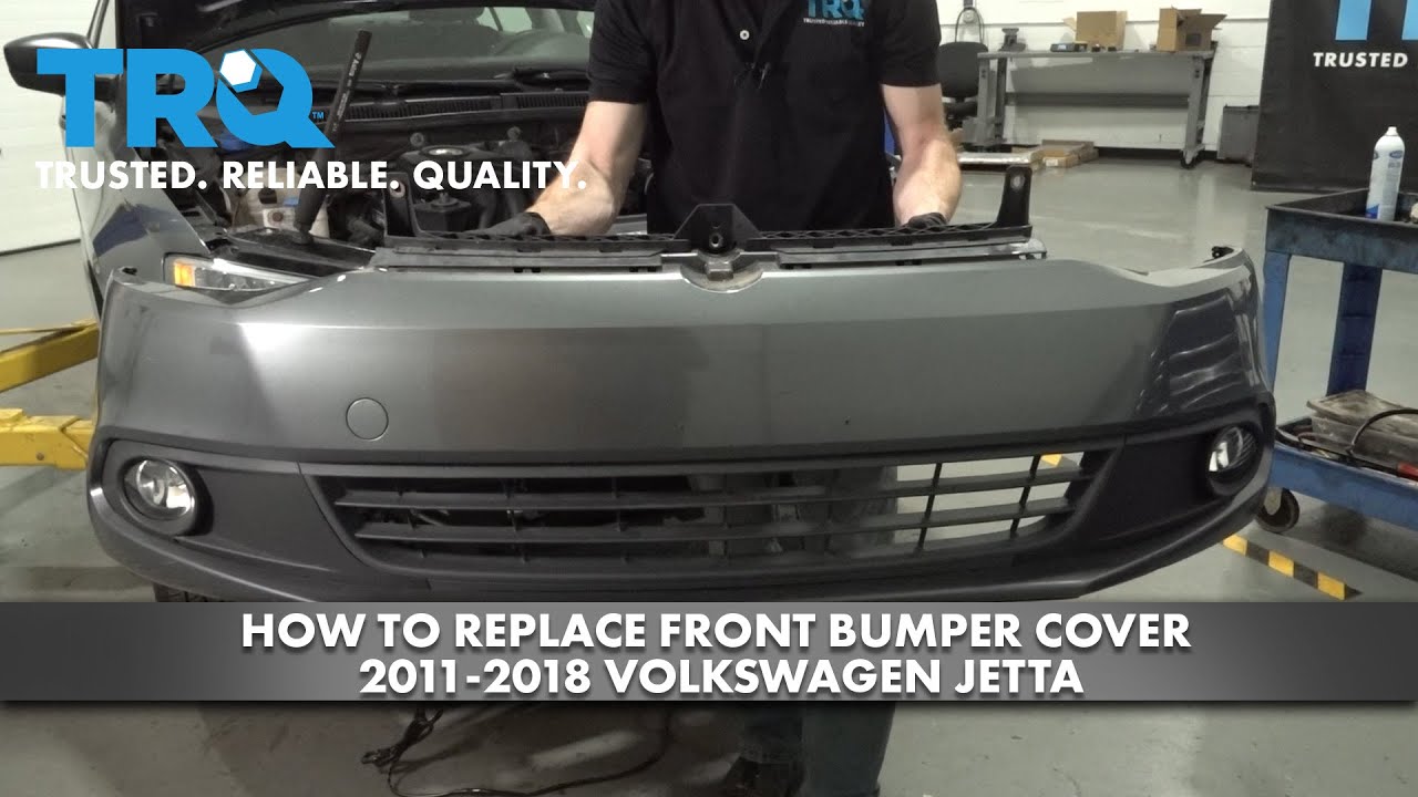 How to Replace Front Bumper Cover 2011-2018 Volkswagen Jetta | 1A Auto