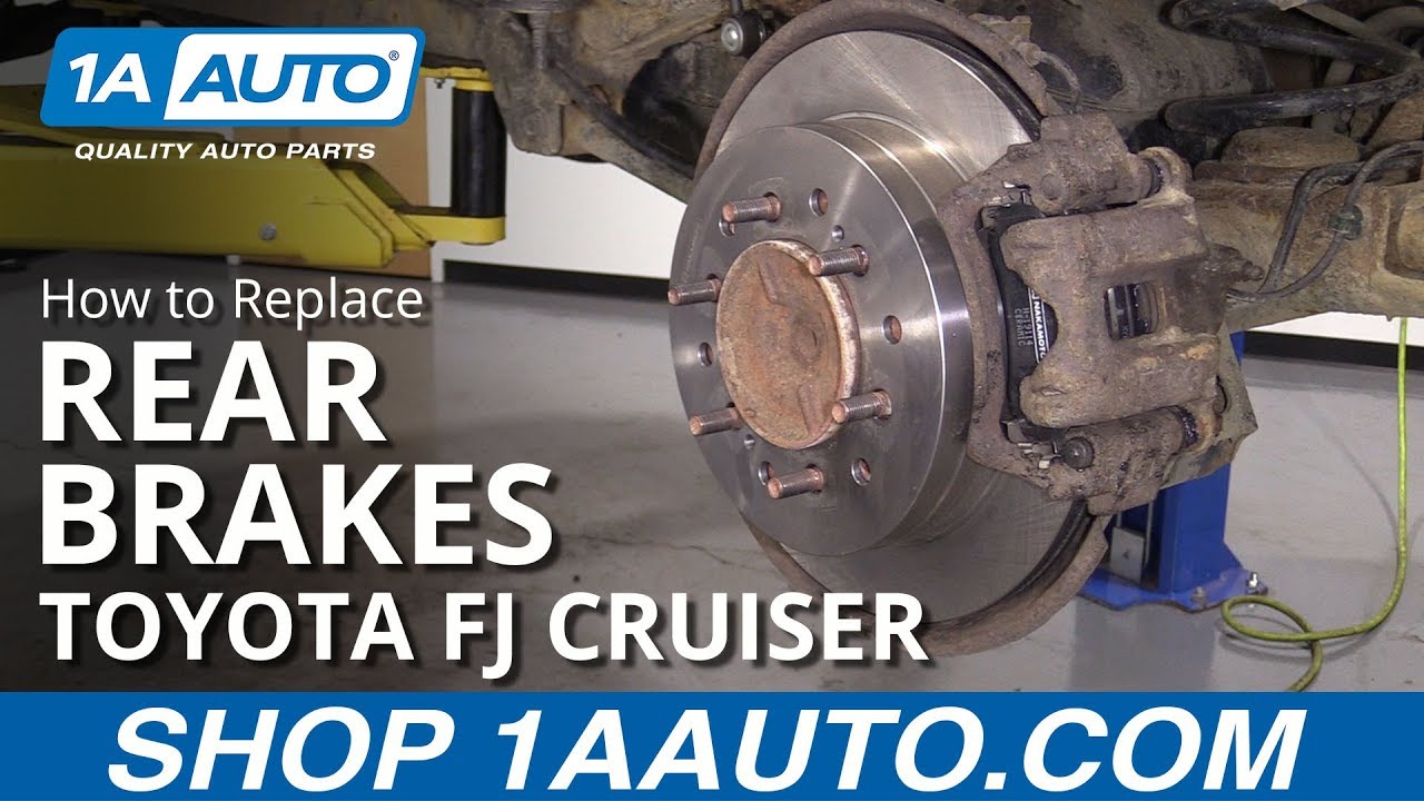 Toyota Brake Pad Installation