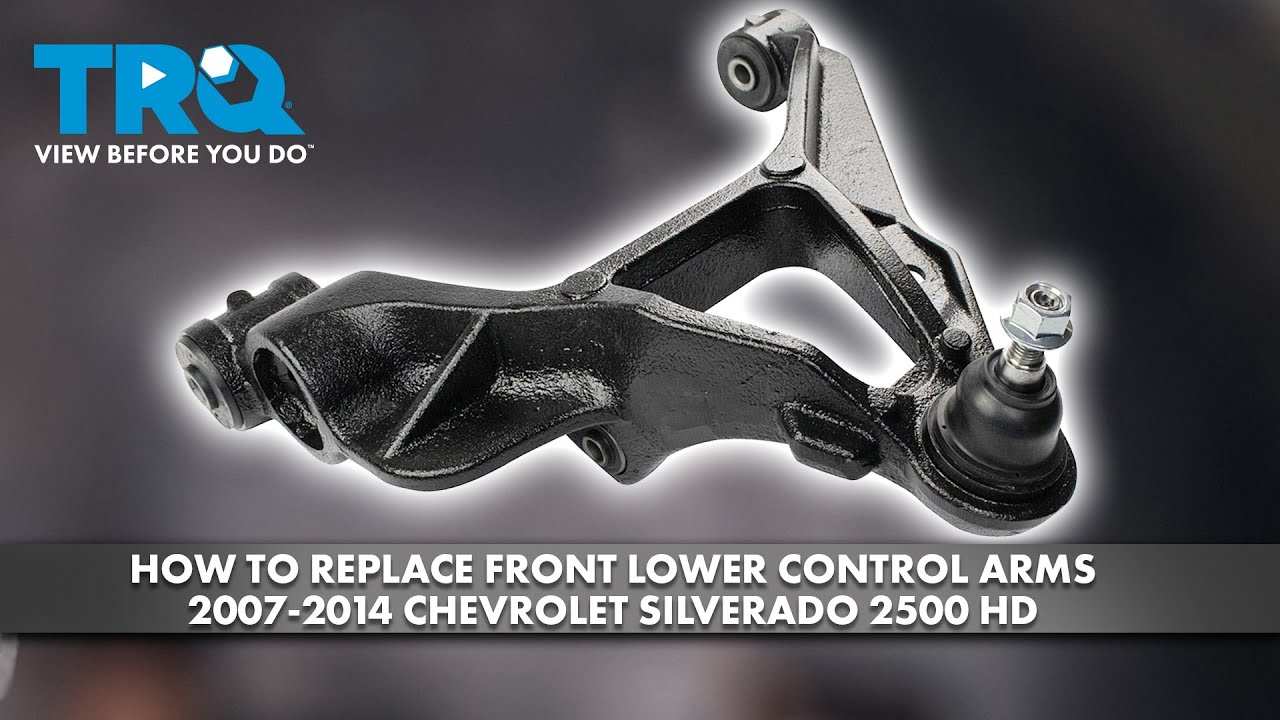 How to Replace Front Lower Control Arms 2007-2014 Chevrolet Silverado 2500 HD | 1A Auto