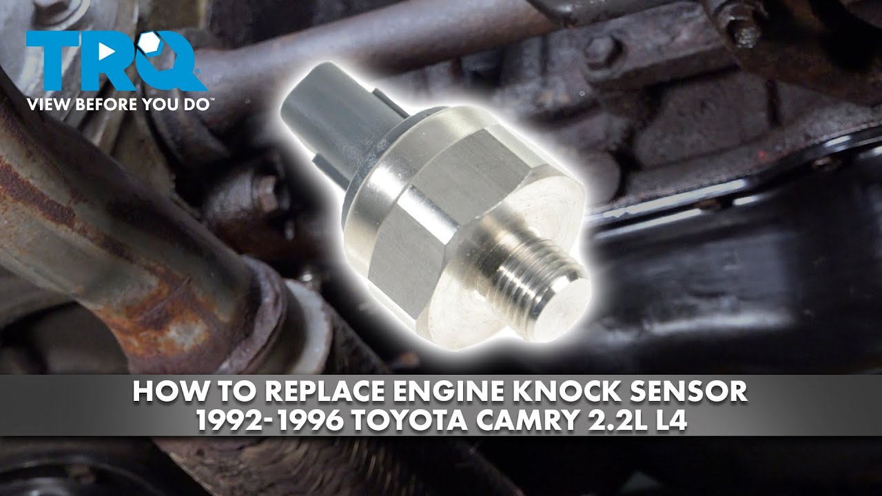 How to Replace Engine Knock Sensor 1992-1996 Toyota Camry 22L L4 | 1A Auto