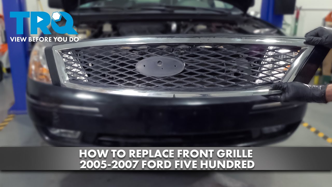 How to Replace Front Grille 2005-2007 Ford Five Hundred | 1A Auto