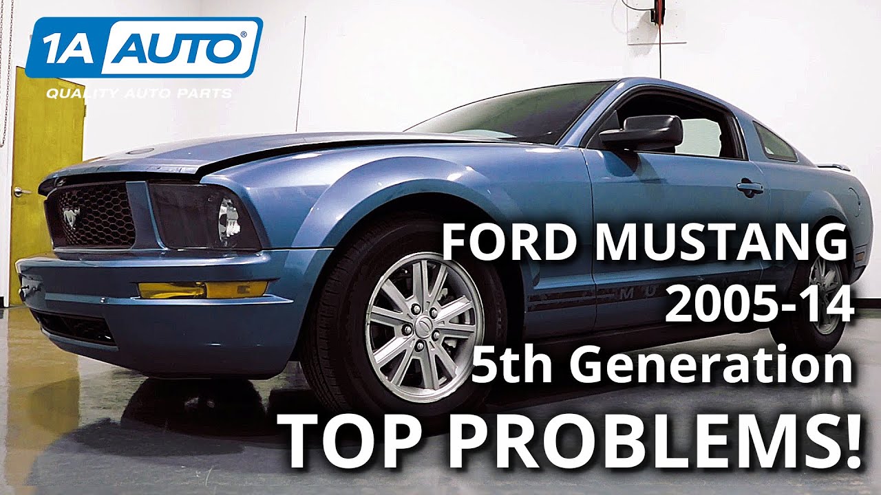 Top 5 Problems Ford Mustang Coupe 5th Generation 2005-14 | 1A Auto