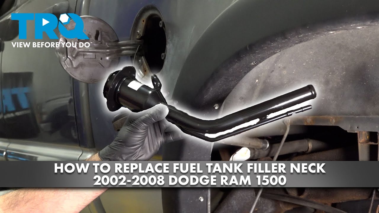 How to Replace Fuel Tank Filler Neck 2002-2008 Dodge Ram 1500 | 1A Auto