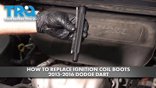 How to Replace Ignition Coil Boots 2013-2016 Dodge Dart | 1A Auto