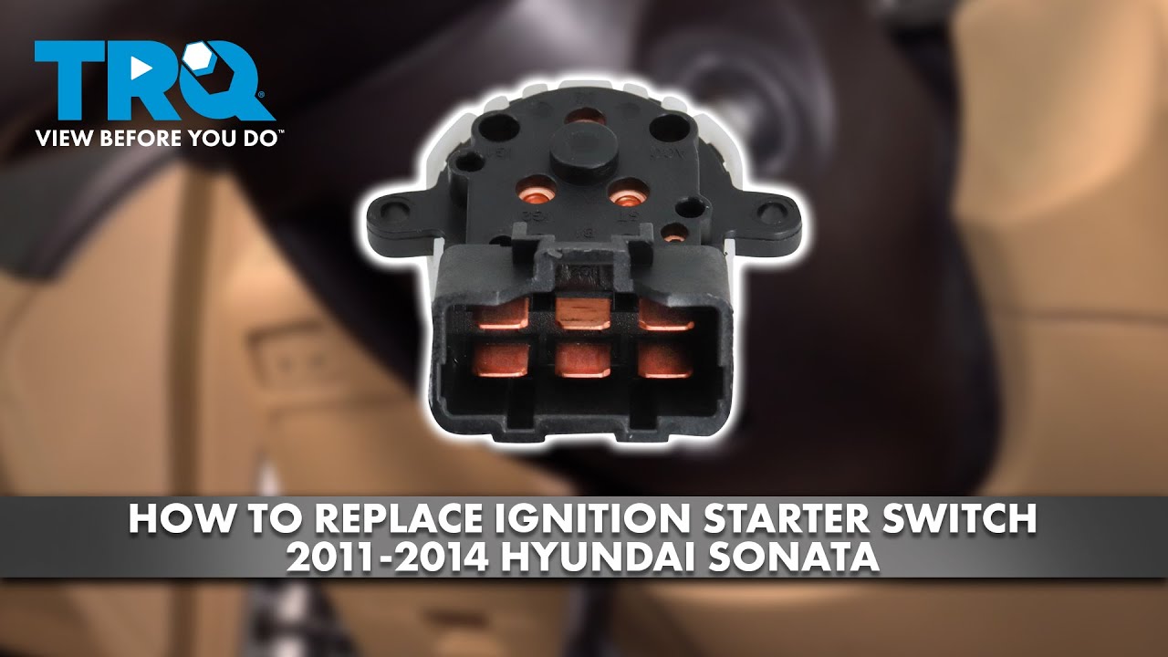 How to Replace Ignition Starter Switch 2011-2014 Hyundai Sonata | 1A Auto